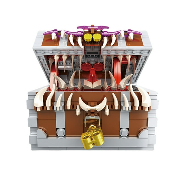 Syrinx Monster Mimic Fantasy Treasure Chest Building Set Compatible ...
