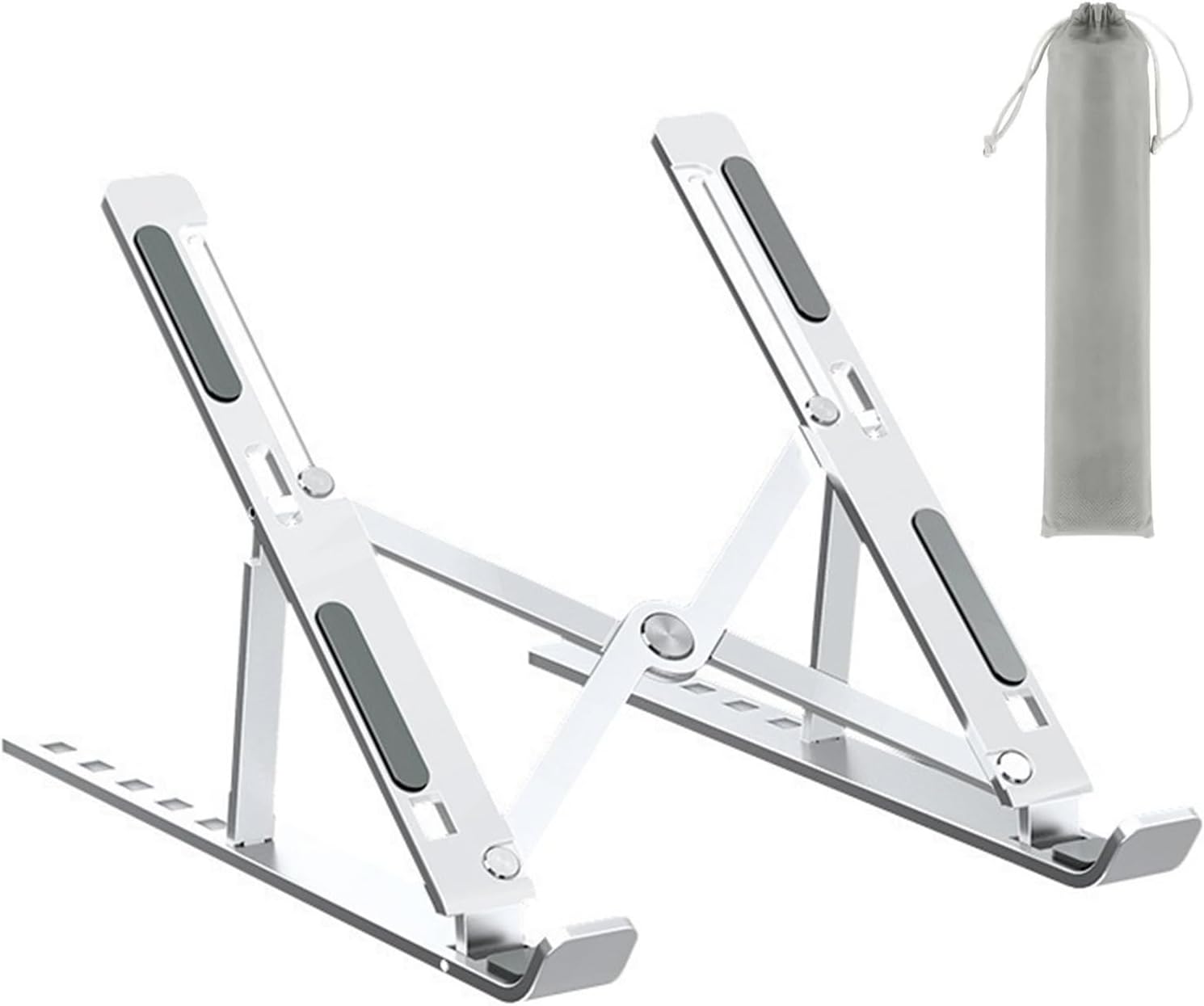 Syrinx Office Plastic Laptop Stand, Adjustable & Portable - Walmart.com