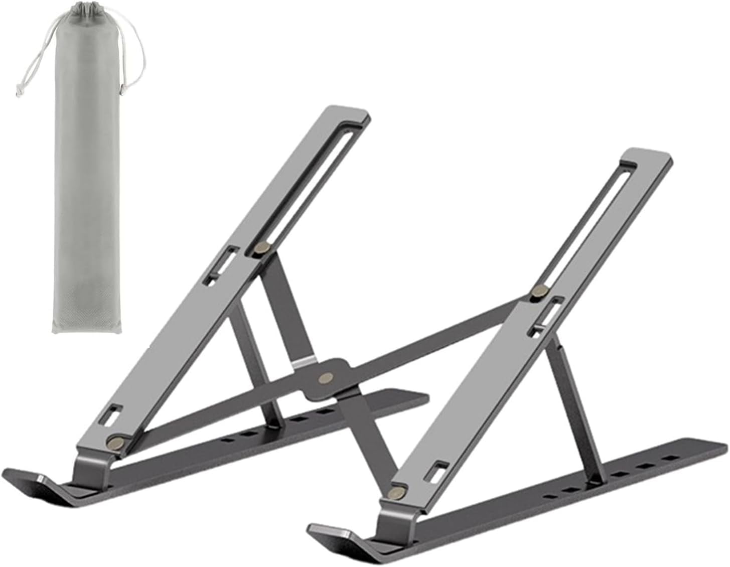 Syrinx Office Plastic Laptop Stand, Adjustable & Portable - Walmart.com