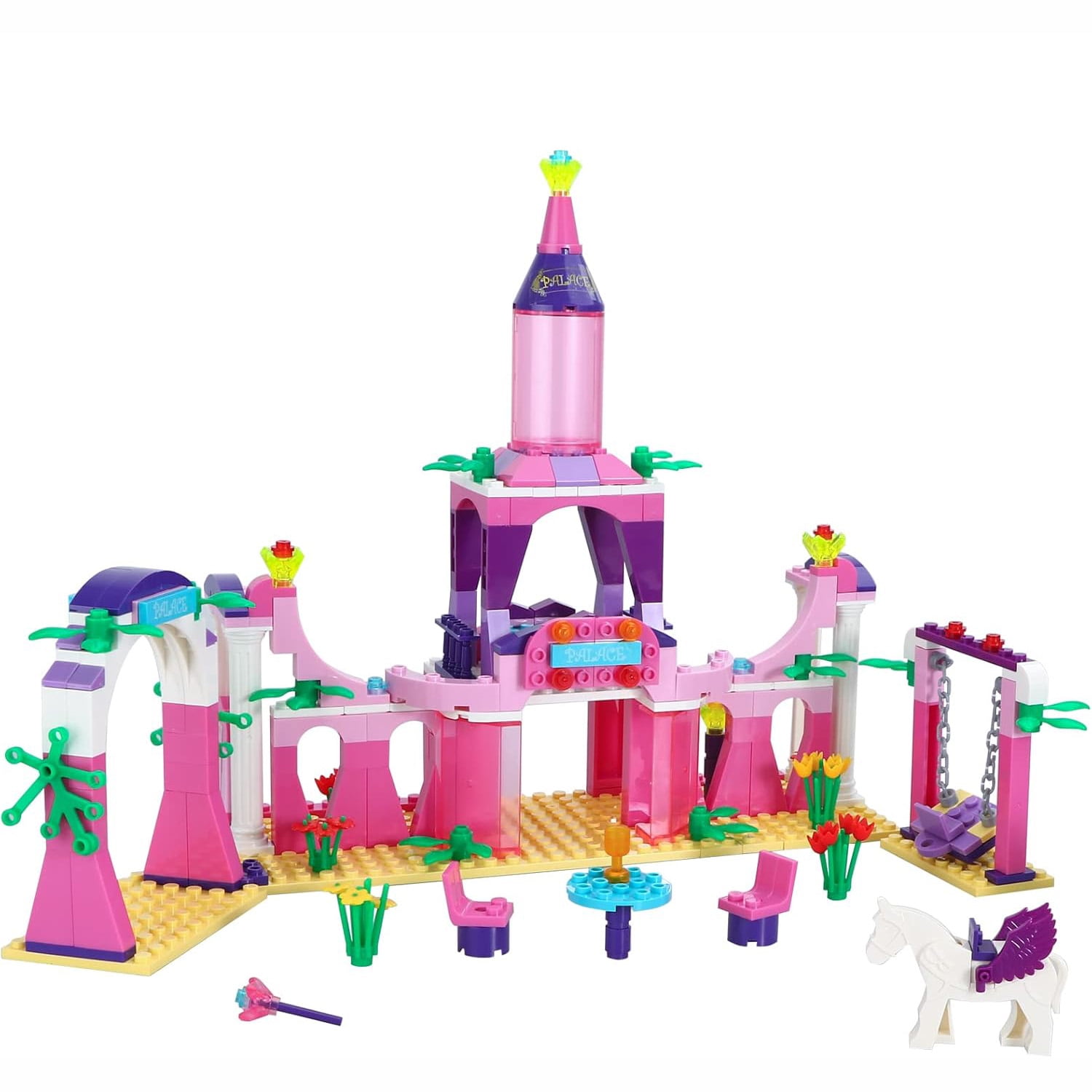 Syrinx Princess Castle Building Sets for Girls 6+, Compatible with Lego ...
