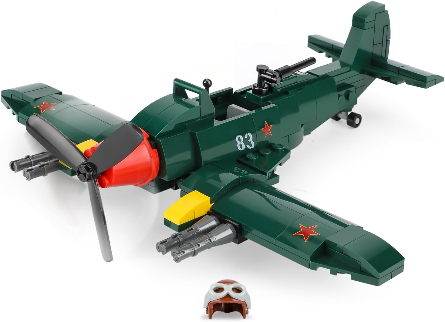 Syrinx Spitfire Fighter Military WW2 Plane Building Set - Boy Adult ...