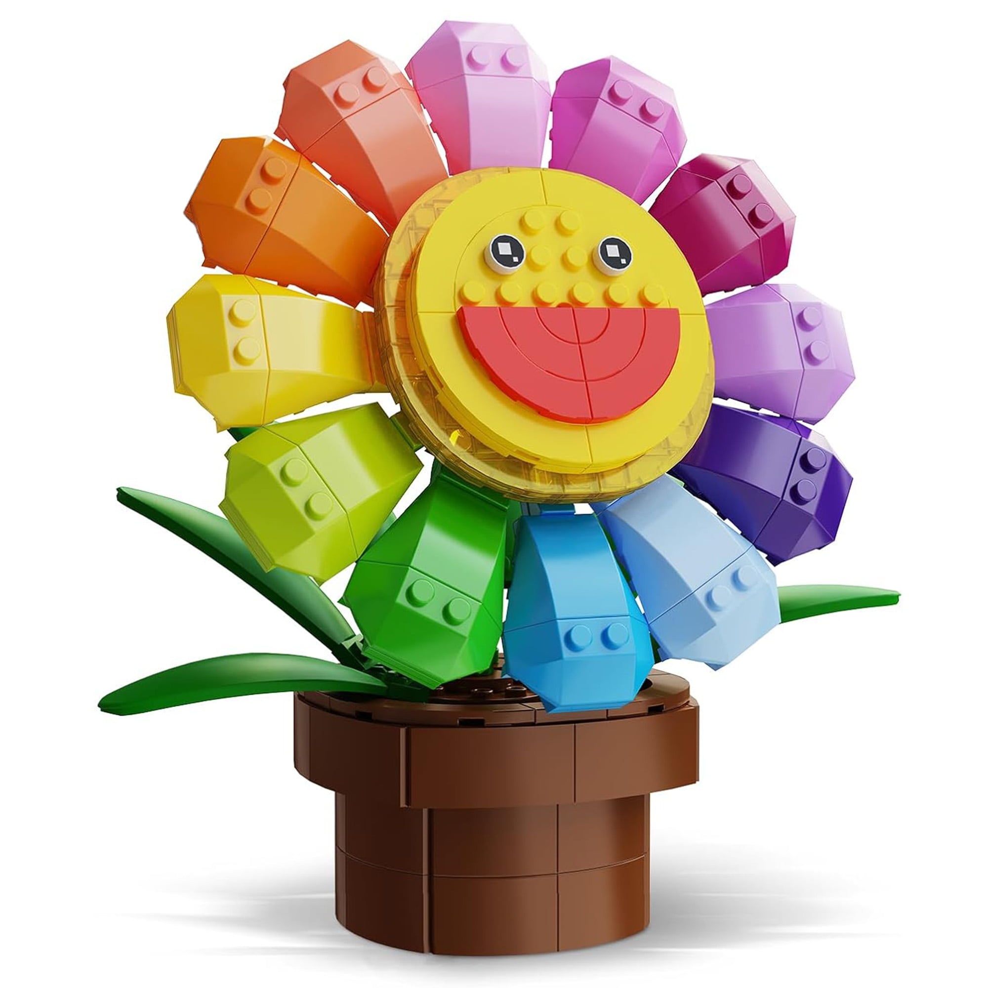 Syrinx Sunflower Building Block - Compatible with Lego - Creative and ...