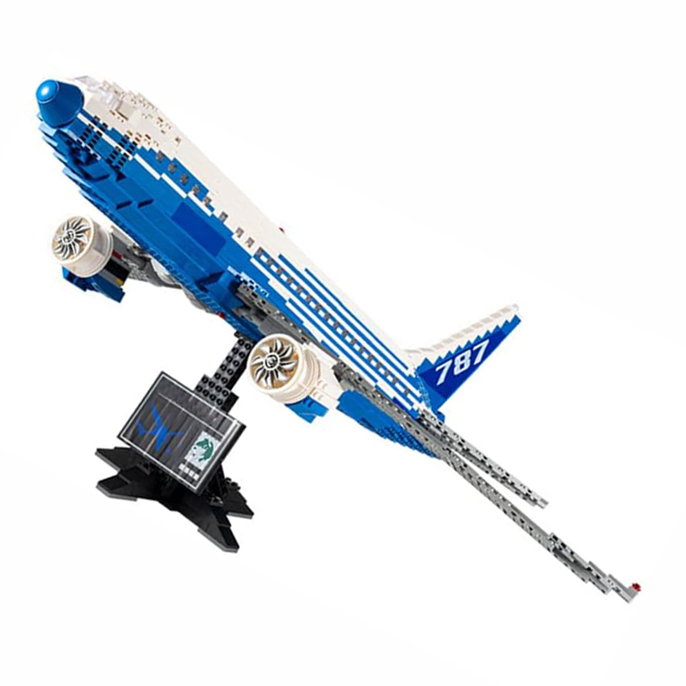Syrinx Teen & Adult Boeing787 Airplane Building Blocks Set - City ...