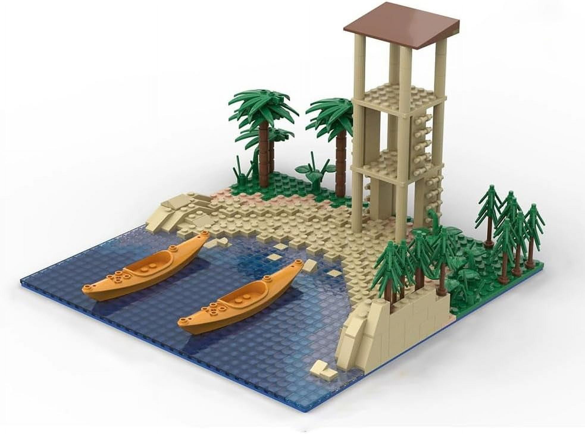 Syrinx WW2 Military Island Watchtower Building Sets for Adults ...