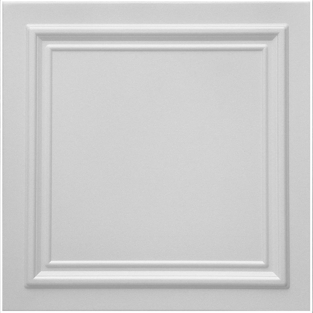 (Syrofoam) Whie ceiling ile o cover popcorn (Pack of iles). Easy ...