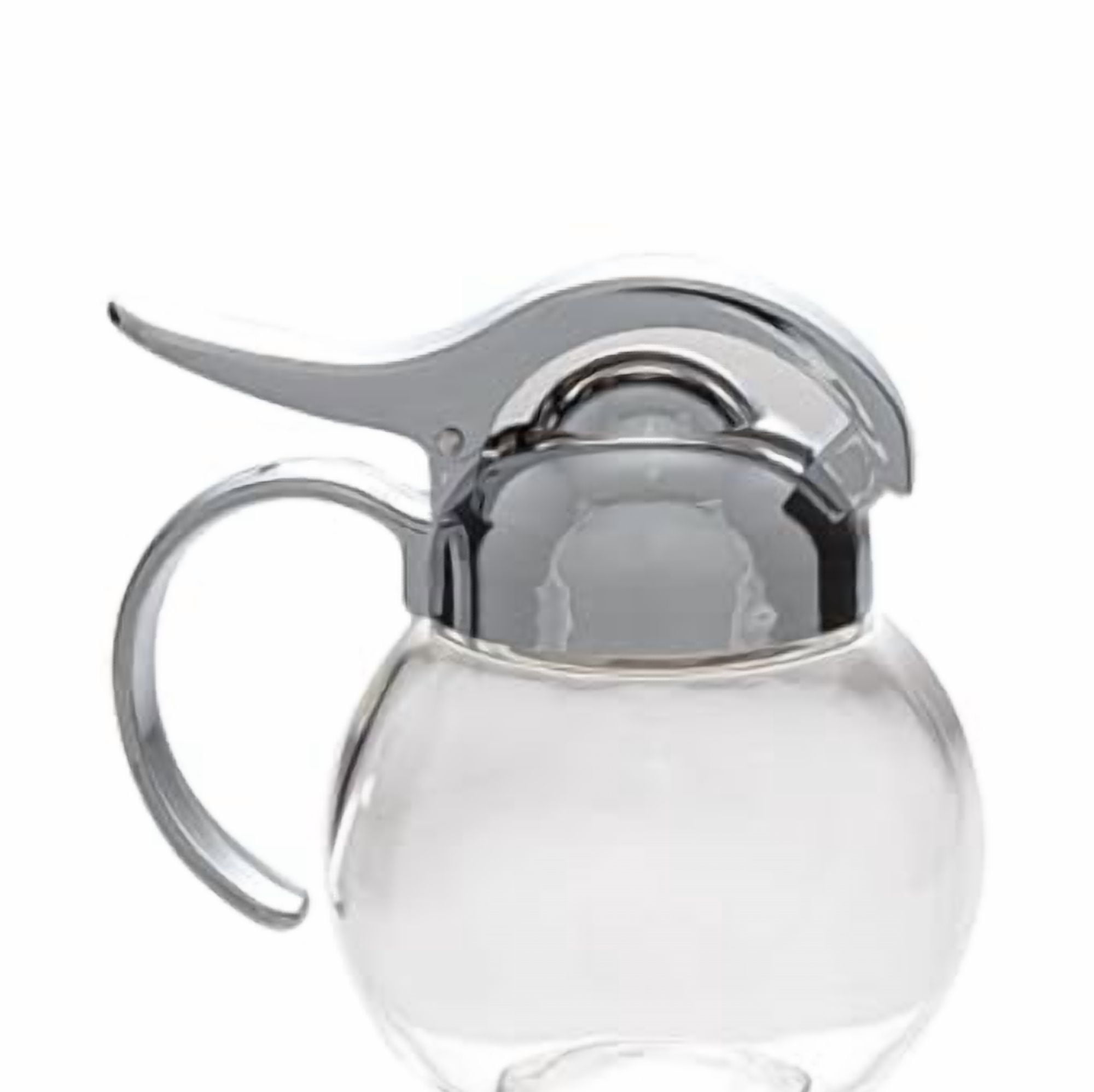 Syrup Dispenser, Restaurant Style Glass Honey or Maple Syrup Dispenser ...