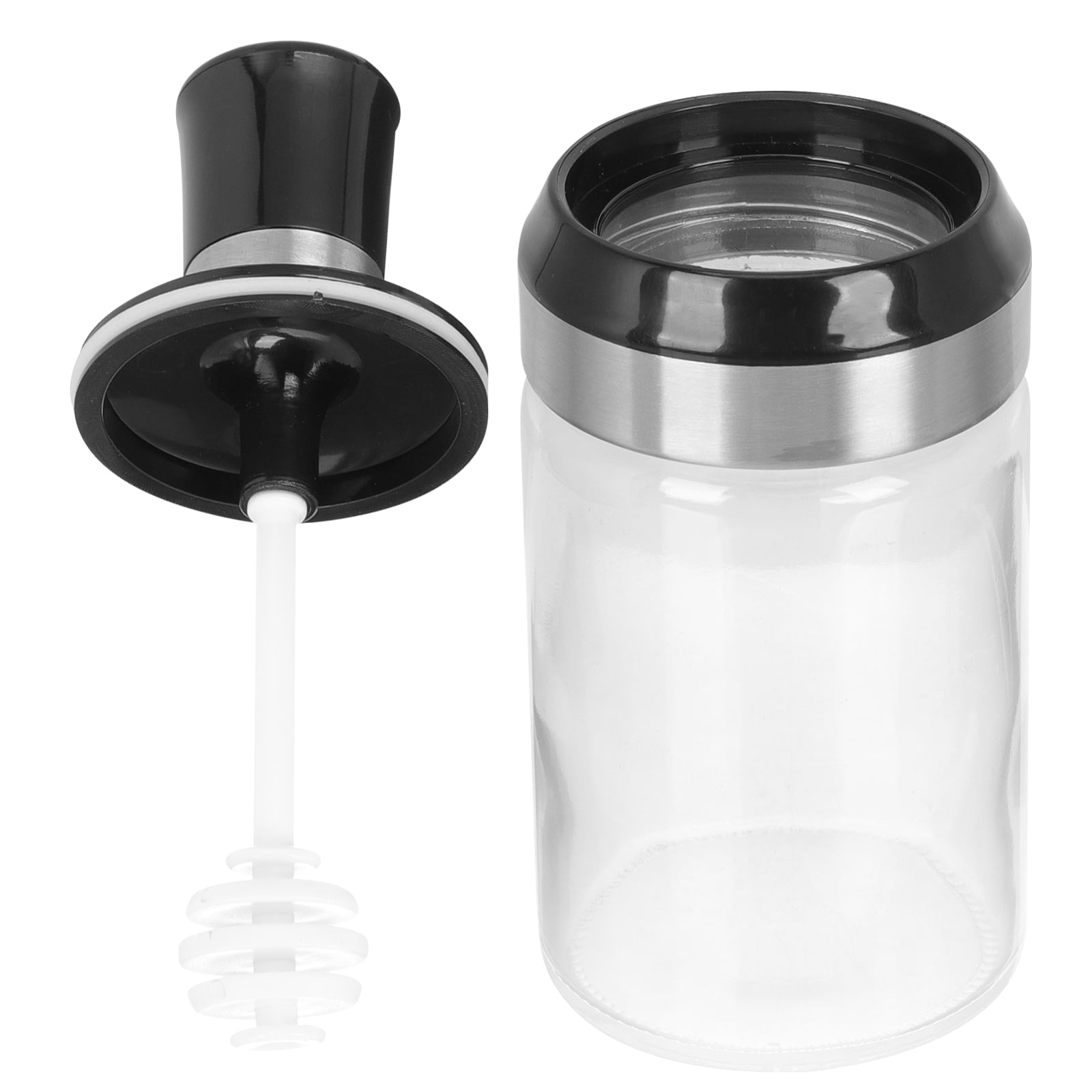 Syrup Honey Containers Bottle Pot High-quality Glass Stainless Steel ...