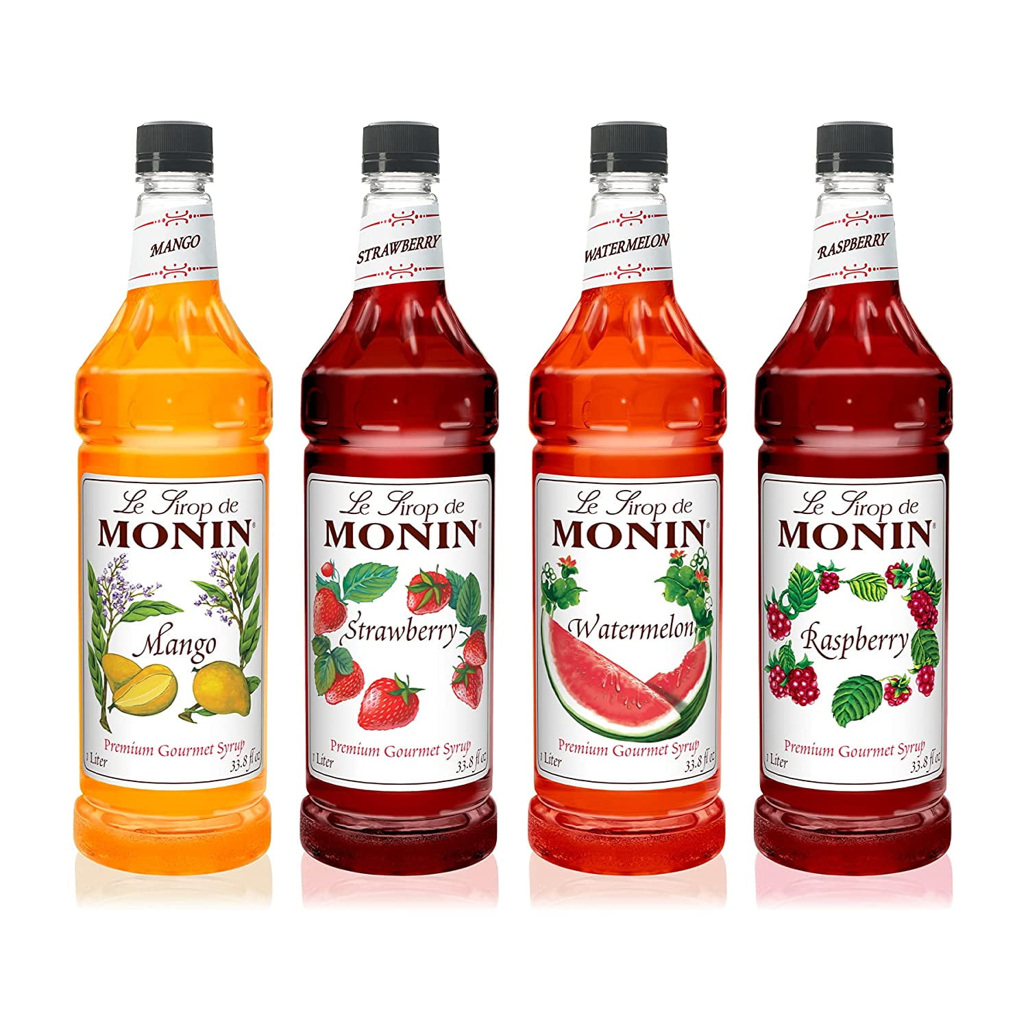 Syrup Summer Variety Pack, Fruit Flavored Syrup, Mango, Strawberry ...
