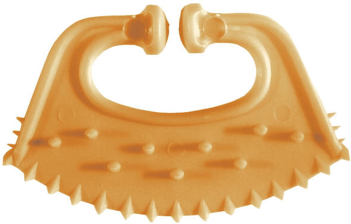 Syrvet Nylon Calf Weaner Weaning Plastic Orange Flat Fan 50 Count ...