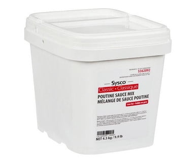Sysco Classic Poutine Sauce Mix, 4.5KG (9.9lbs), 1-Pack Case - Walmart.com