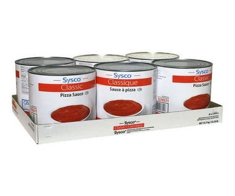 Sysco Classic Pizza Tomato Sauce - 2.84 L Canned (6/Case) for Pizza & Pasta Dishes - Walmart.com