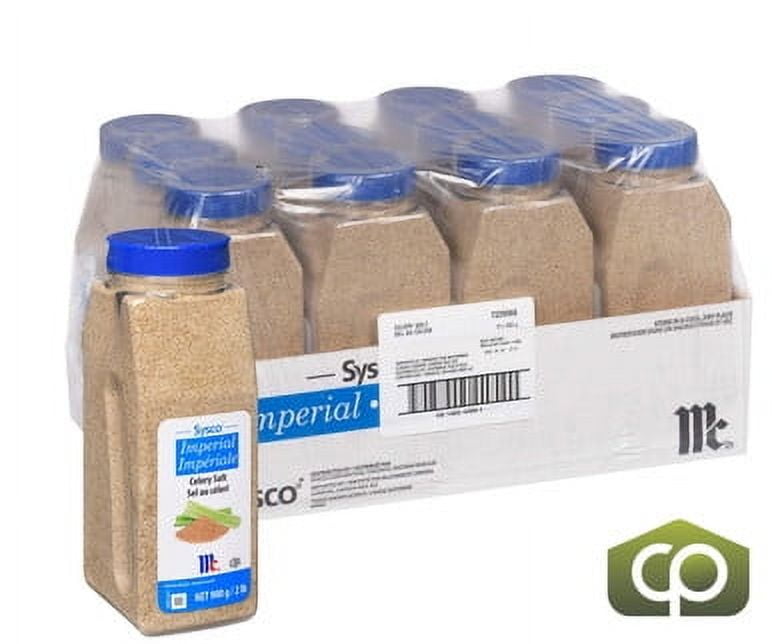 Sysco Imperial McCormick Spice Celery Salt 900g (1.98 lbs) (12/Case ...