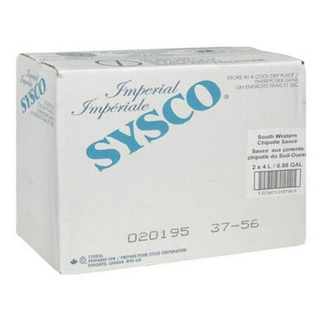 Sysco Imperial BBQ Chipotle Sauce, 4L (2-Pack Case) - Walmart.com