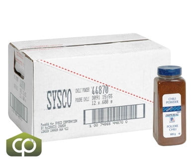 Sysco McCormick Imperial Spice Chili Powder 600g (1.32 lbs) (12/Case ...