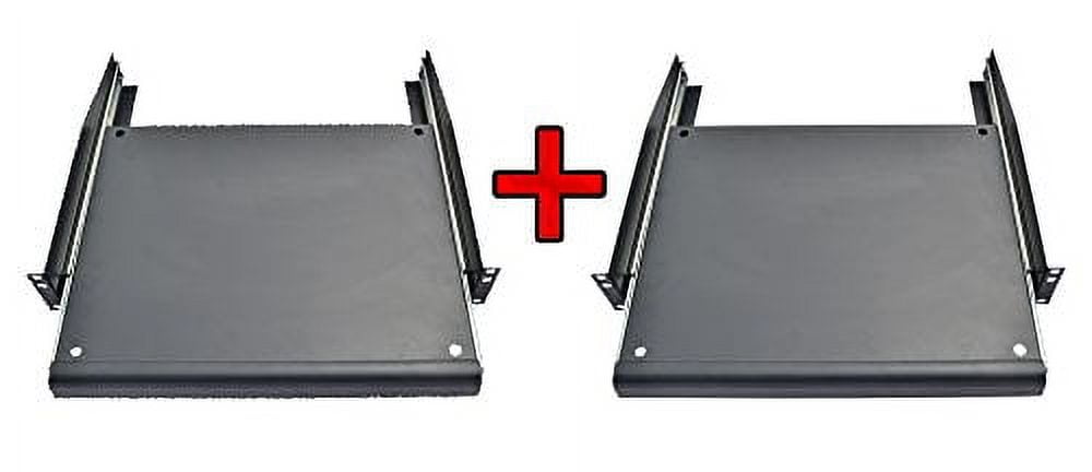 Sysracks Pack 2 PCS X 2U Rack Mount Adjustable Pull-Out Sliding ...