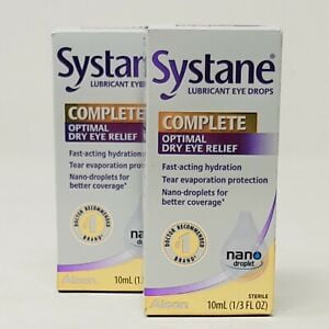 Systane Complete Eye Drops Optimal Dry Eye Relief 2 Pack - Walmart.com