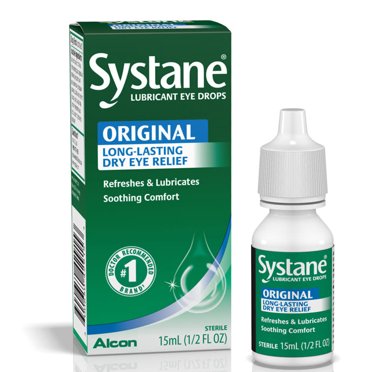 GenTeal Tears Moderate Lubricant Eye Drops for Dry Eye Symptom Relief ...