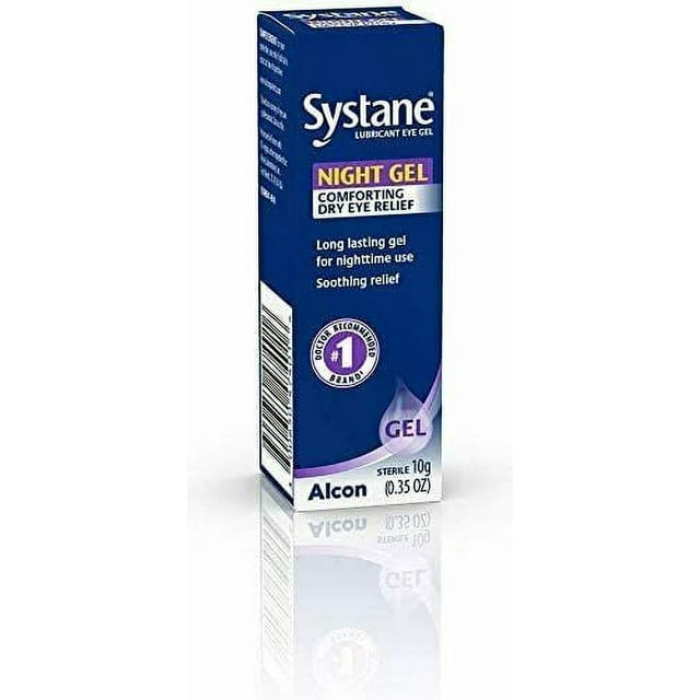 Systane Nighttime Lubricant Eye Gel, Artificial Tear for Hydration ...