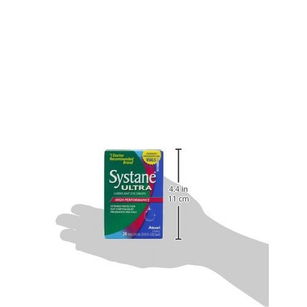 Systane Ultra Lubricant Eye Drops, Vials 24 each HSA/FSA Eligible ...
