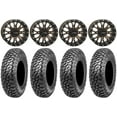 System 3 ST-3 Bronze 15" Wheels 33" RAZR XT Tires Polaris RZR XP 1000 ...