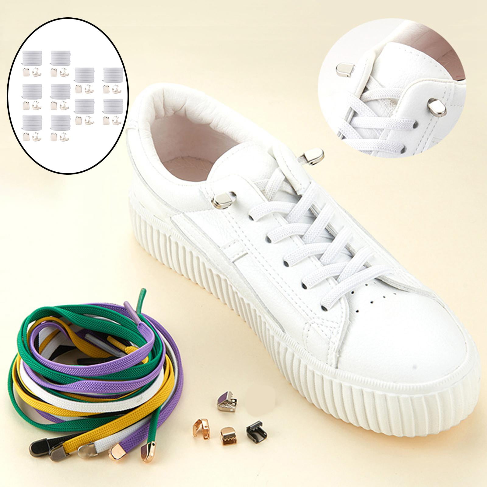System Lock Shoe Kids Older White - Walmart.com