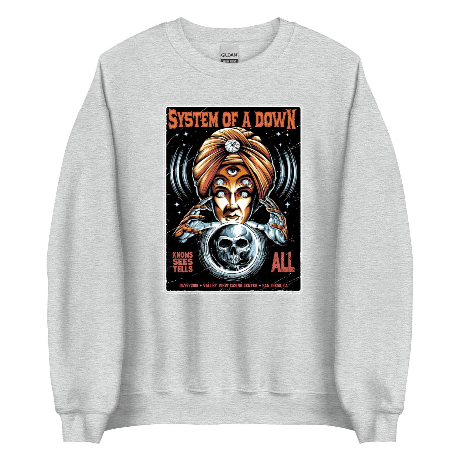 System Of A Down Tee - Black SOAD T-shirt - System Of A Down - System ...