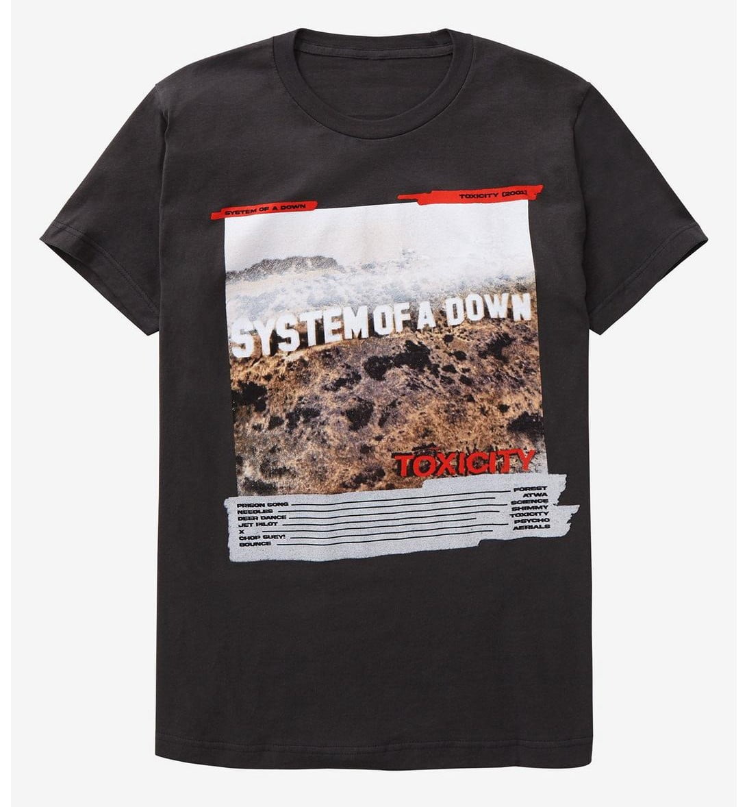 System Of A Down Toxicity T-Shirt UniNew Size S-3XL - Walmart.com