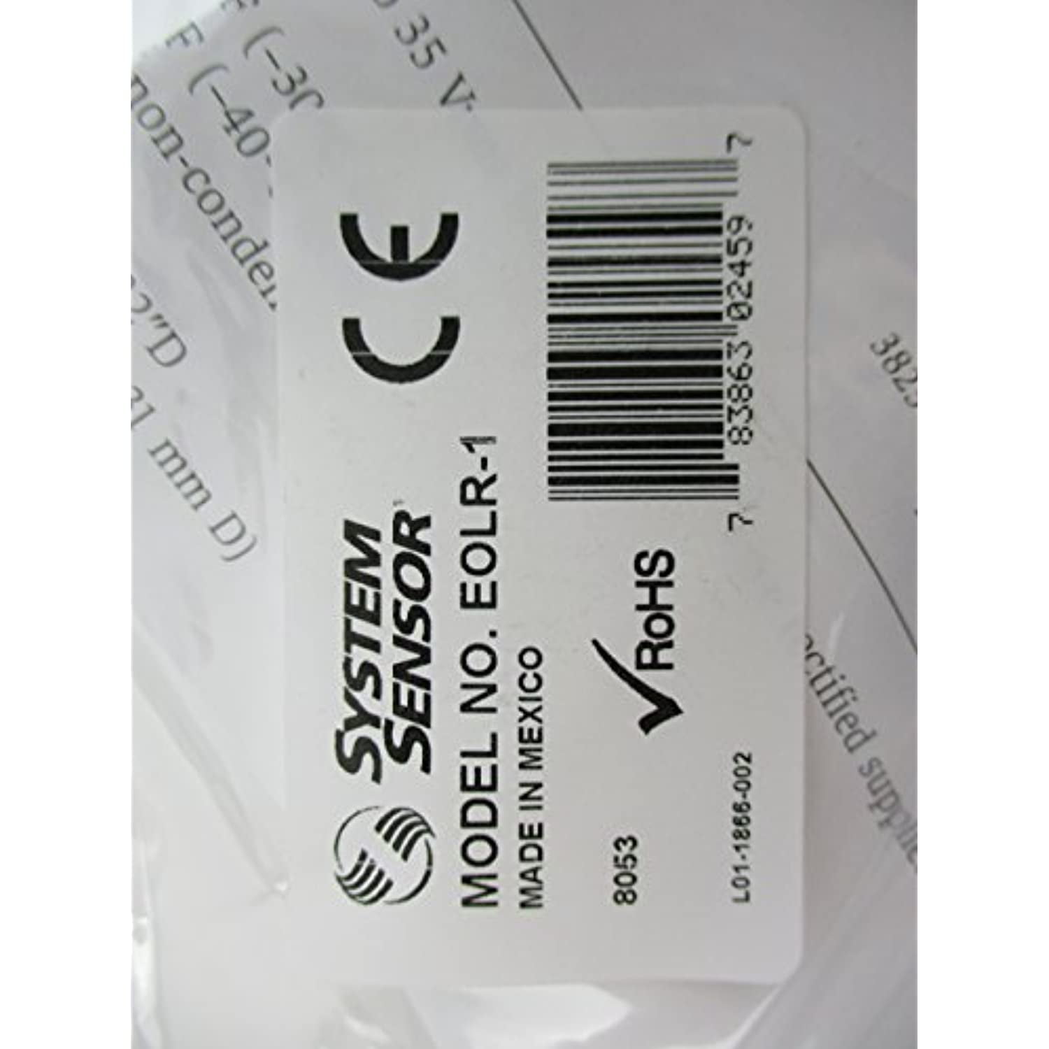 System Sensor EOLR-1 - Single Pull Single Throw End of Line Supervision ...