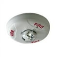 System Sensor SCW Ceiling Mount Plug-In Fire Alarm Signal Strobe, White ...