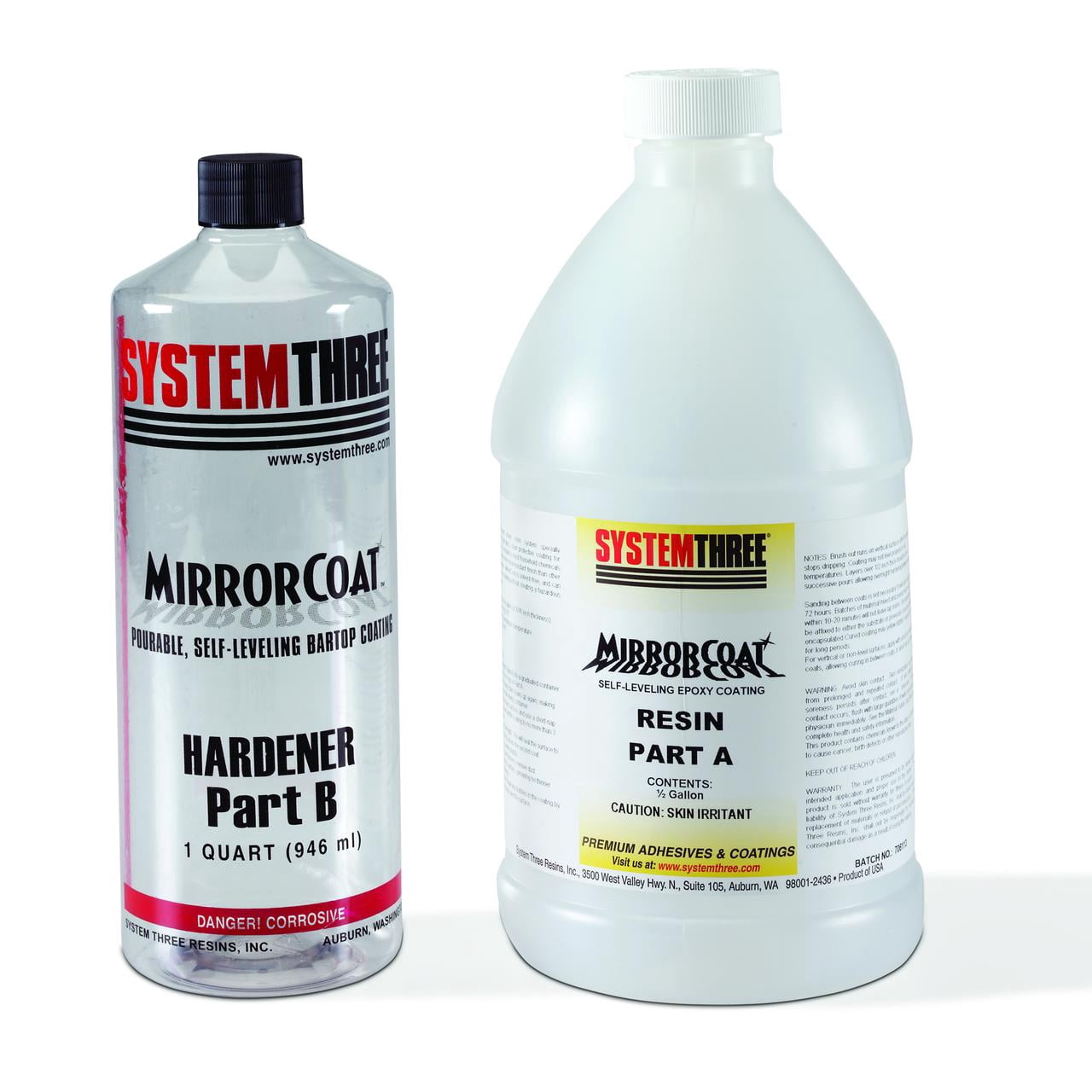 System Three Mirror Coat 3-Quart Kit - Walmart.com