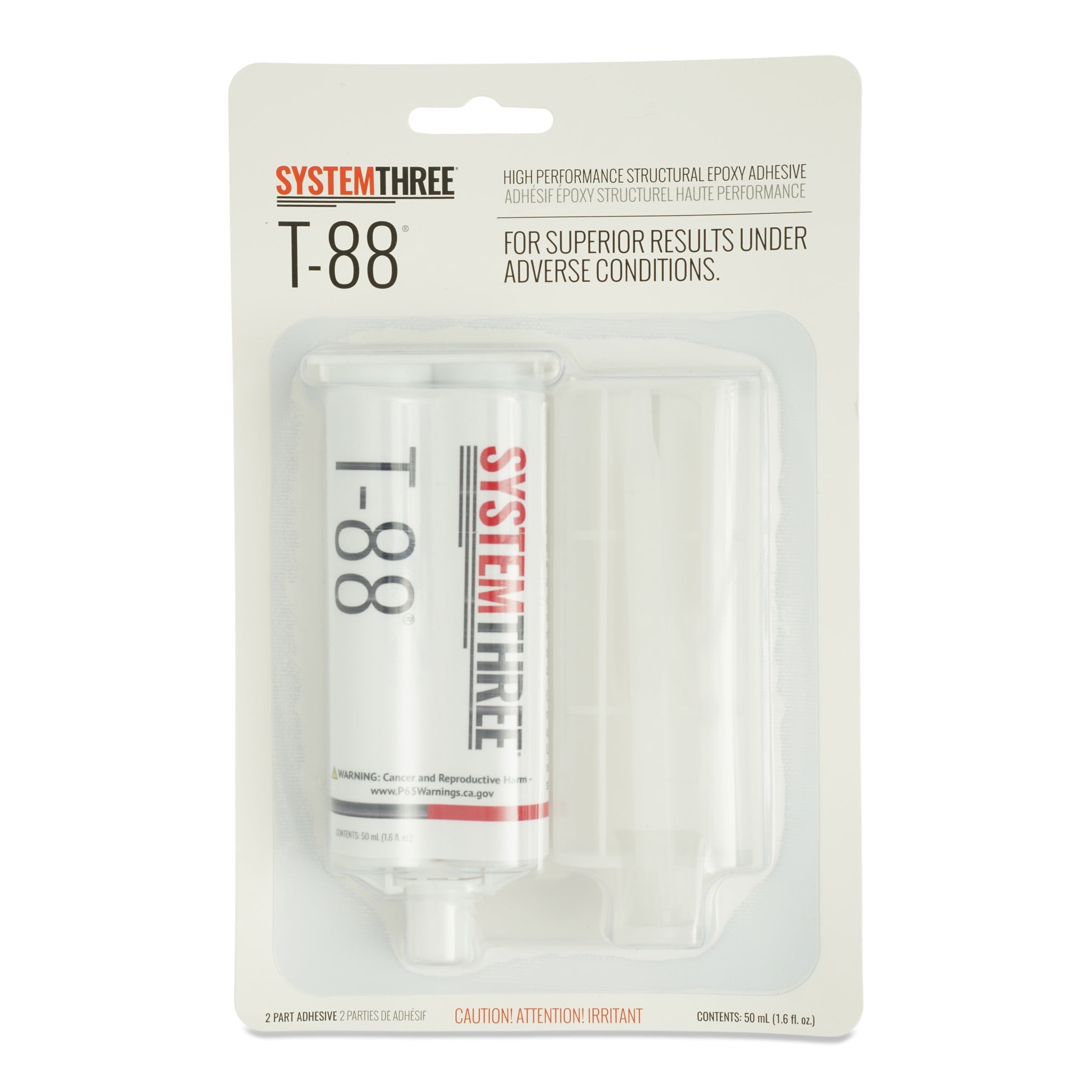 System Three T-88 Epoxy Adhesive, 50ml - Walmart.com