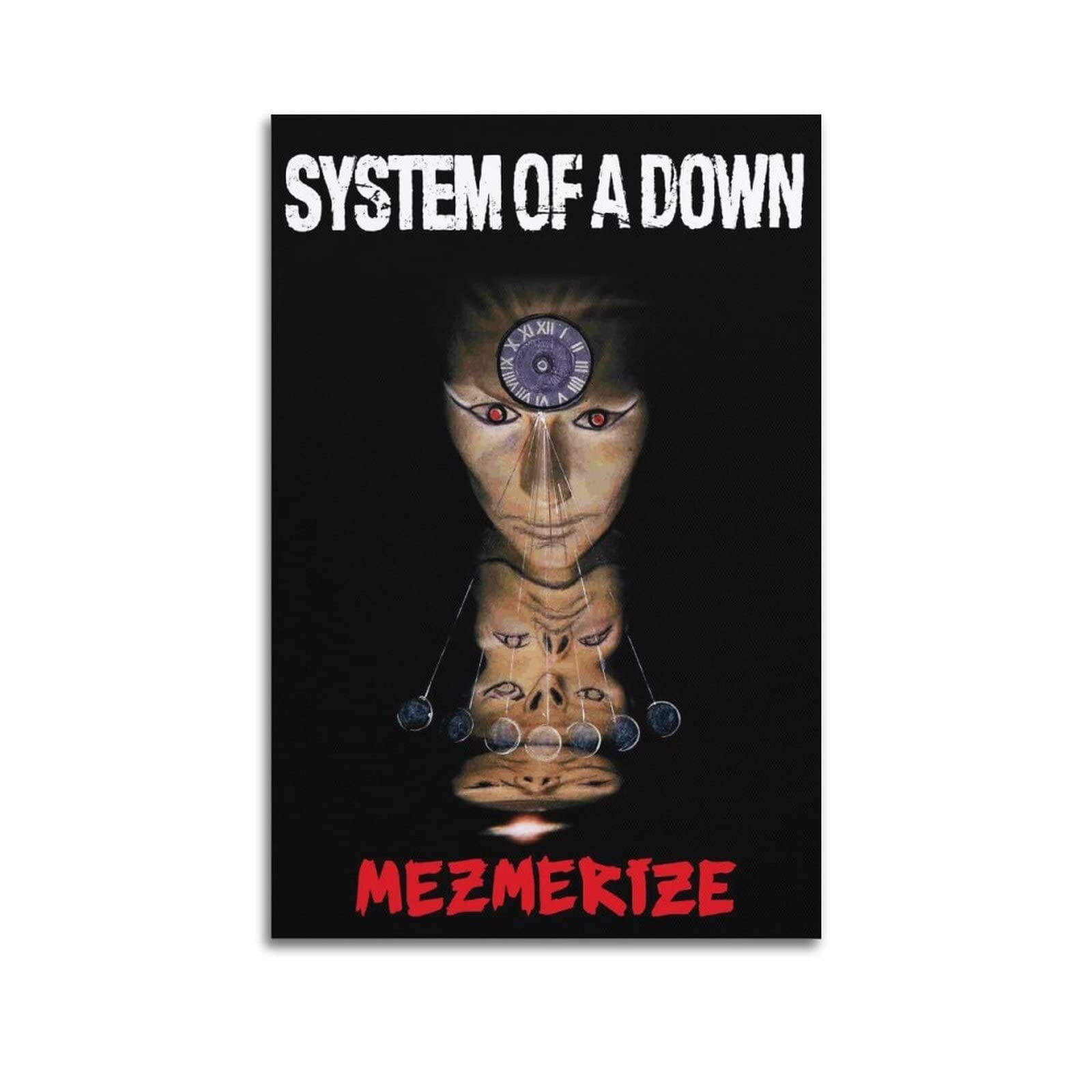 System of A Down Poster Mezmerize Album Music Poster Posters for Room ...
