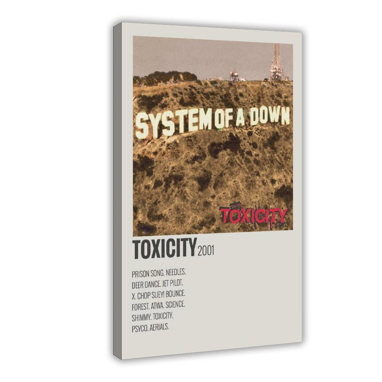 System of A Down-toxicity Posters Art Print Bedroom Decor for Wall Art Print Gift Home Decor ...