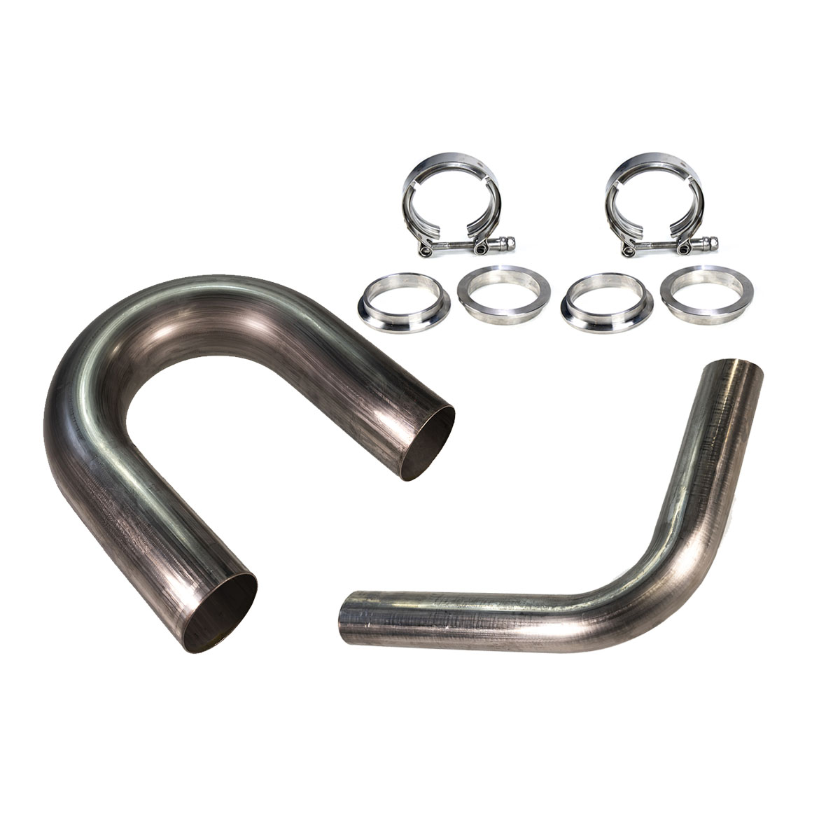 System1 Designs 3" OD 304 SS 90 Degree + 180 Degree Mandrel Bend Pipe V ...