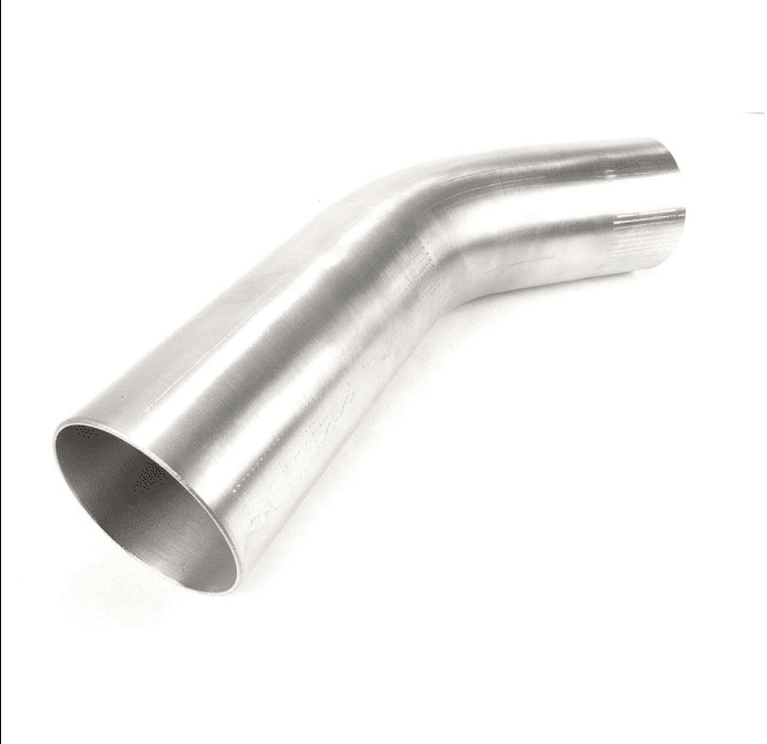 System1 Designs 3" Outer Diameter 45 Degree Angle 304 Stainless Steel ...