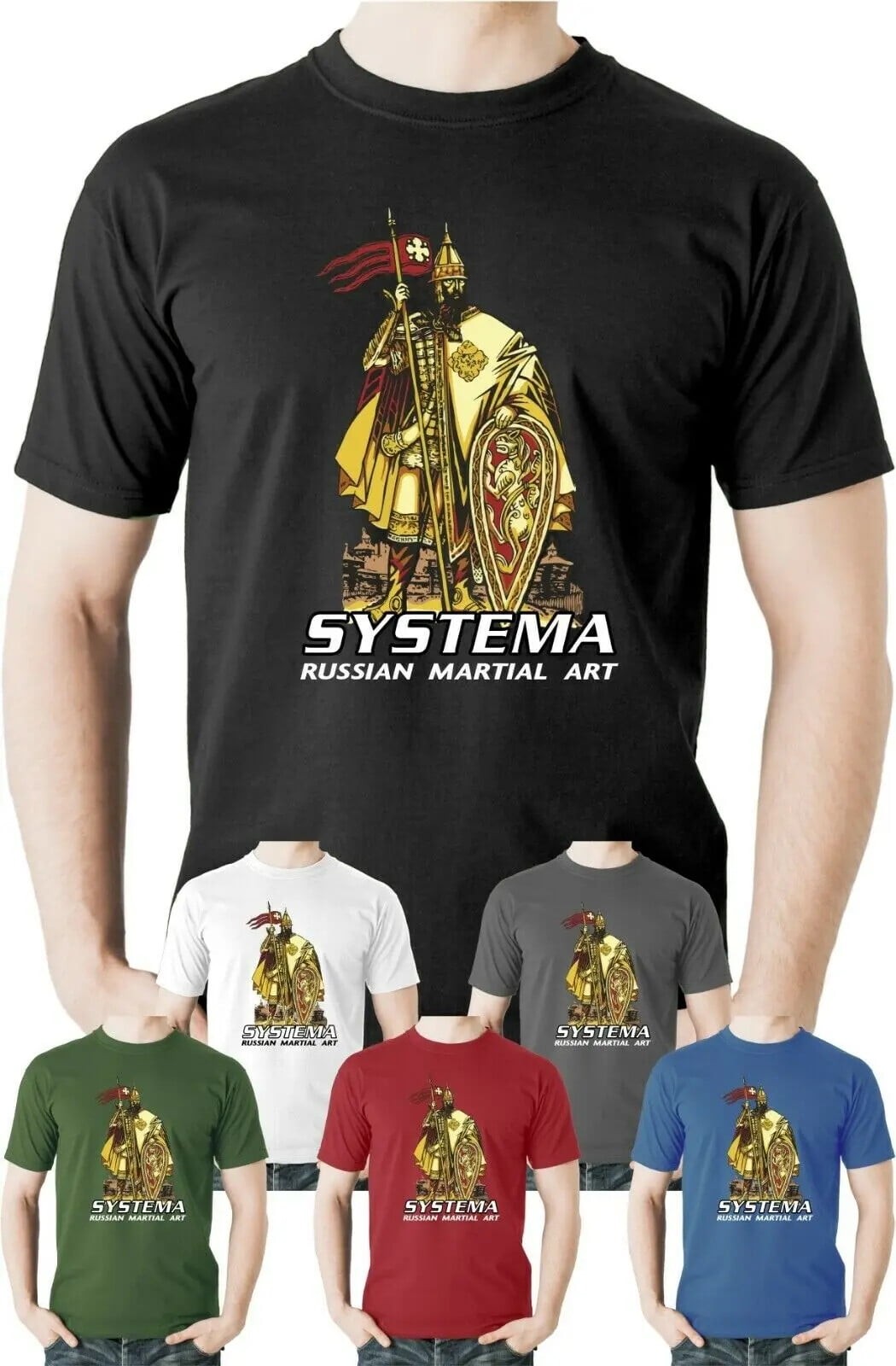 Systema Spetsnaz T-Shirt Russian Martial Art Vladimir Vasiliev Ryabko ...