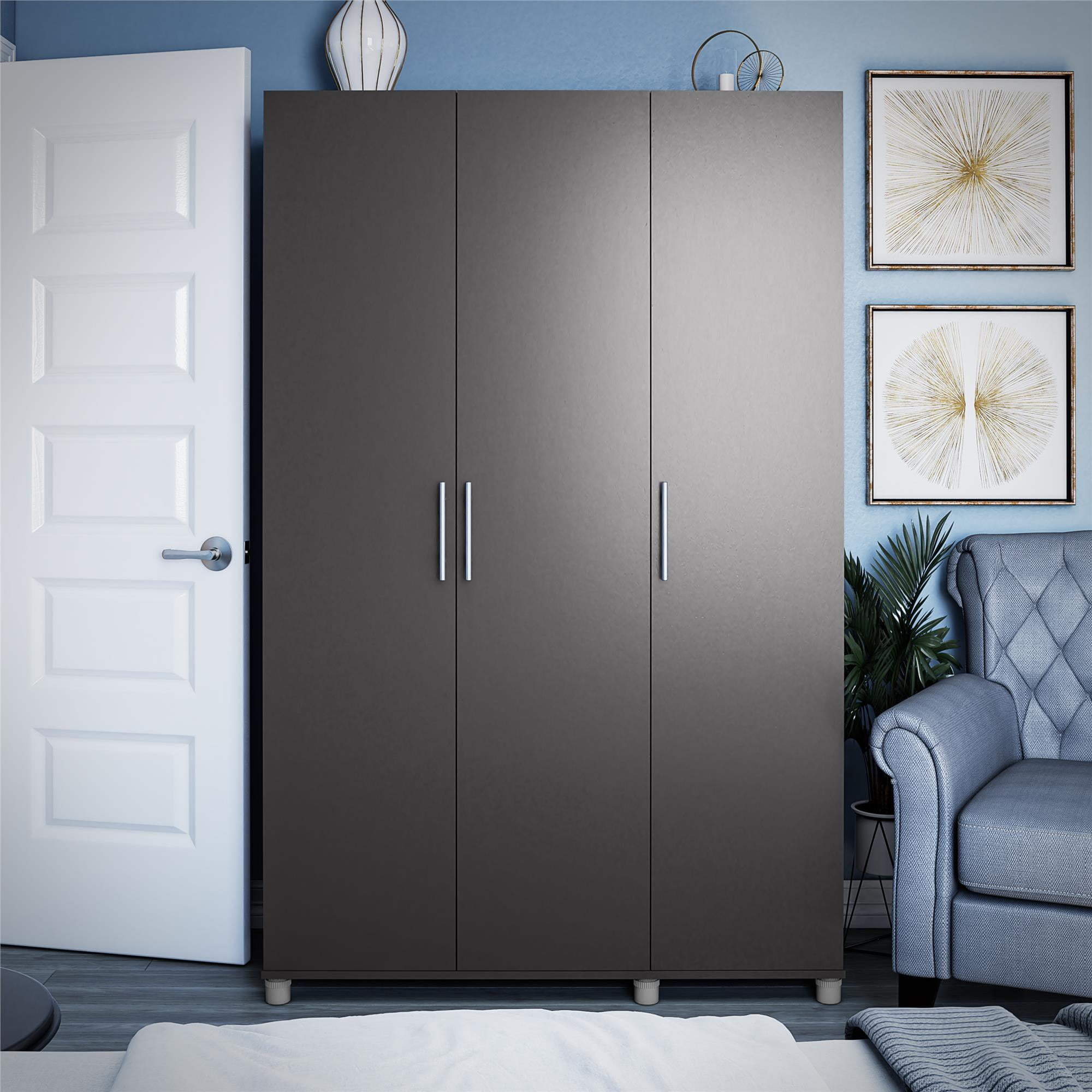 Systembuild Evolution Westford 3 Door Wardrobe, Graphite Gray – eX-tremes