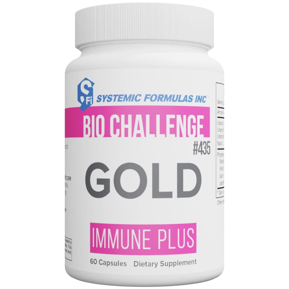 Systemic Formulas Gold Immune Plus - General Immune Support, 60 ...