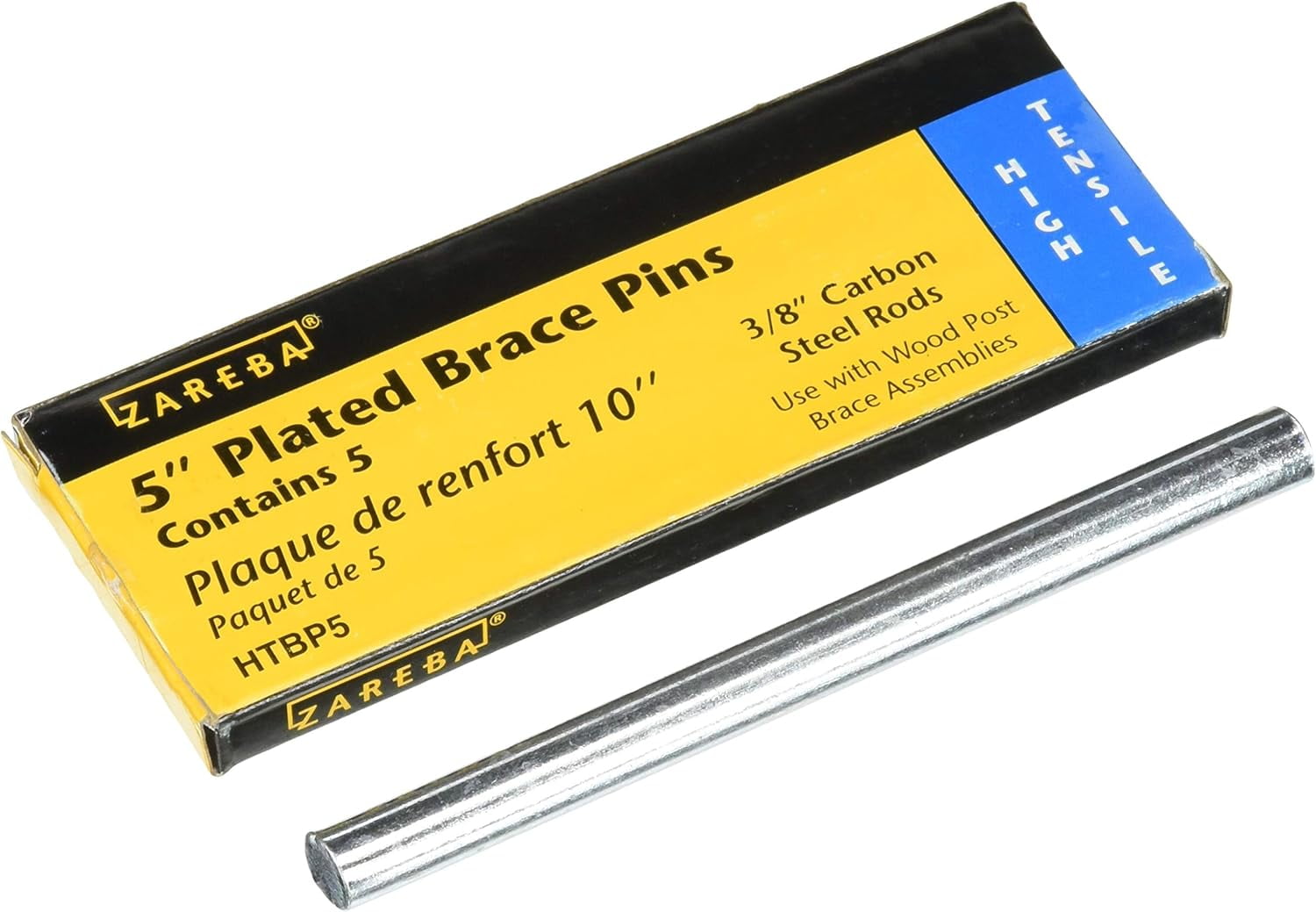 Systems HTBP5 Galvanized Brace Pin (50 Pack), 5" - Walmart.com