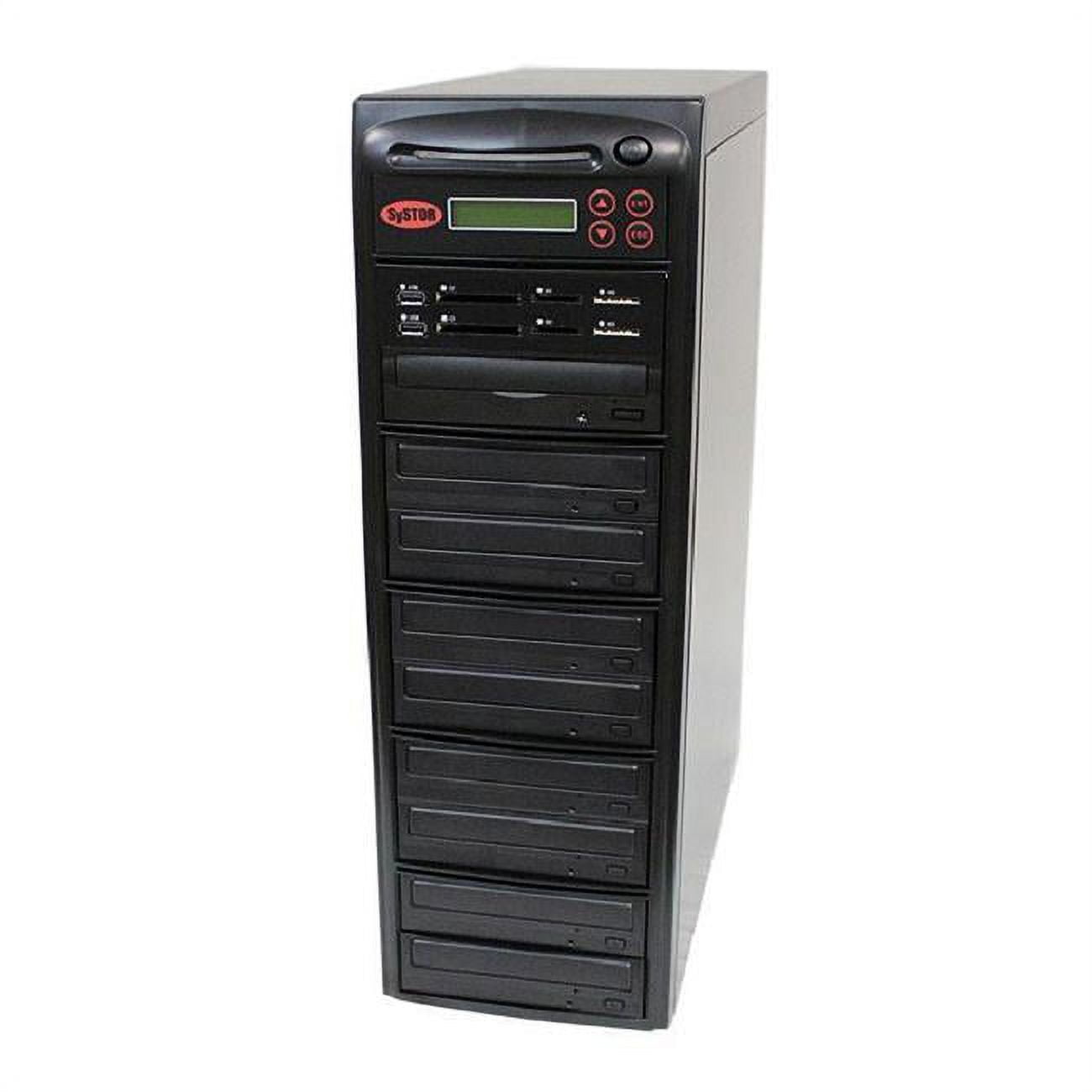 Systor 1-8 Multi-Media Center with USB SD & CF & Disc Duplicator ...