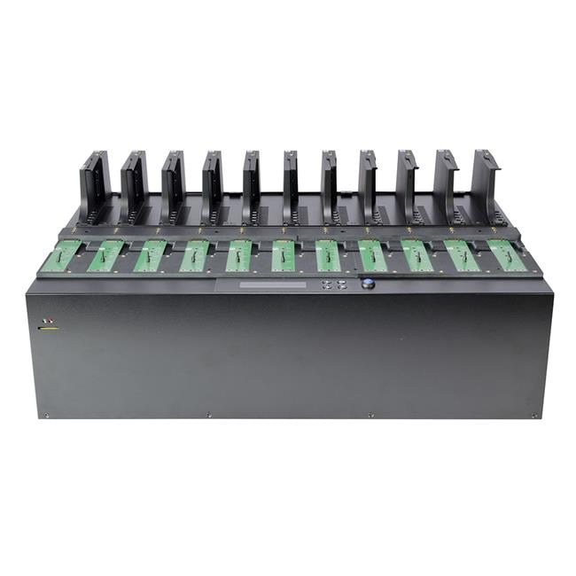 Systor 1 to 10 M.2 NVMe & Sata Duplicator & Sanitizer Up to 24GB & Min ...