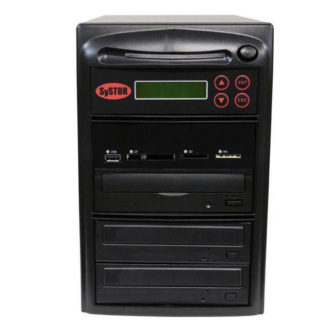 Systor BD-MBC-2 1-2 Blu-Ray BDXL Disc Duplicator with USB SD & CF to ...
