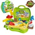 Sytle-Carry Dinosaur Play Dough Set, 2 in 1, Dino Kit, Molds Included ...