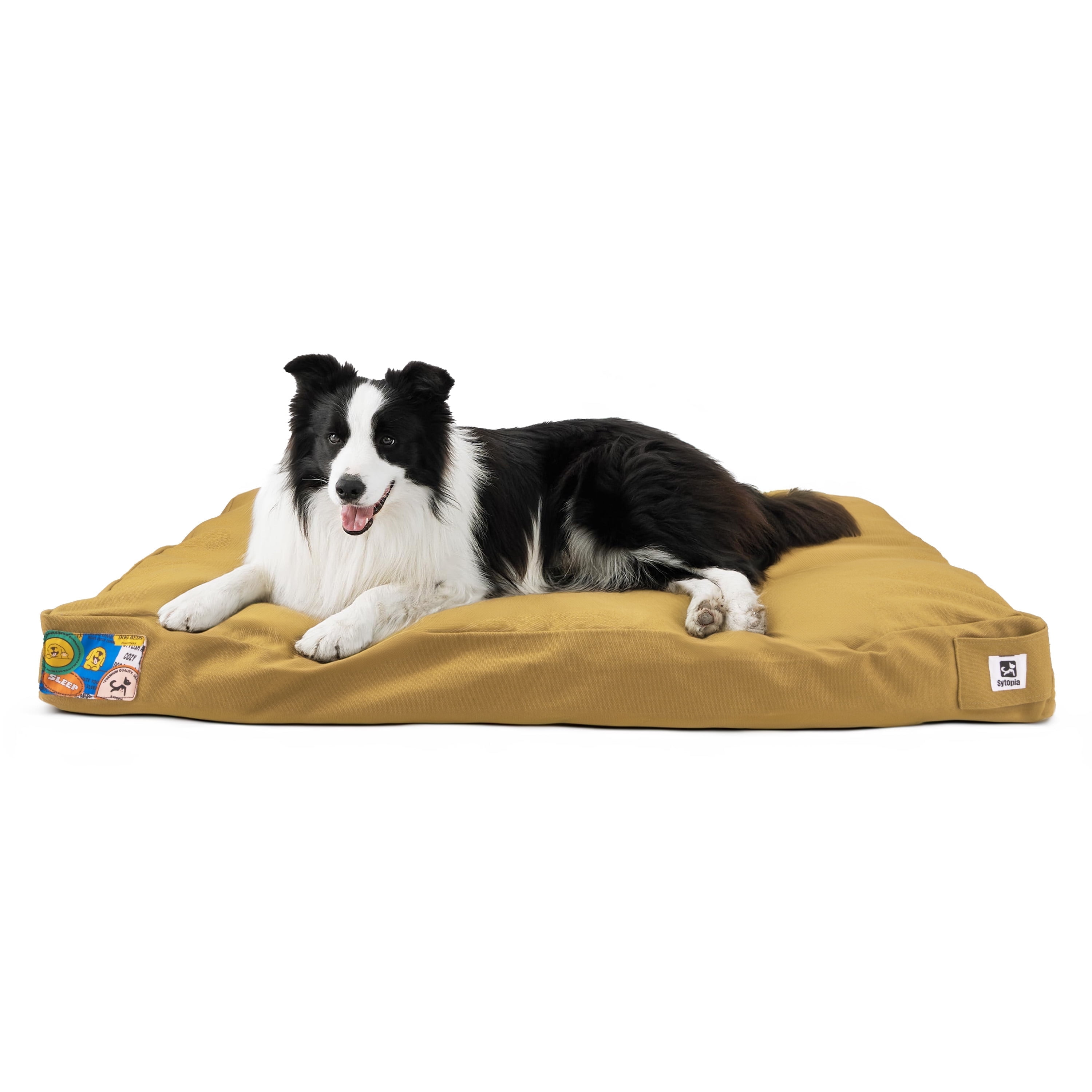 Sytopia 36" Outdoor Dog Bed for Medium & Large Sized Dogs, Waterproof ...