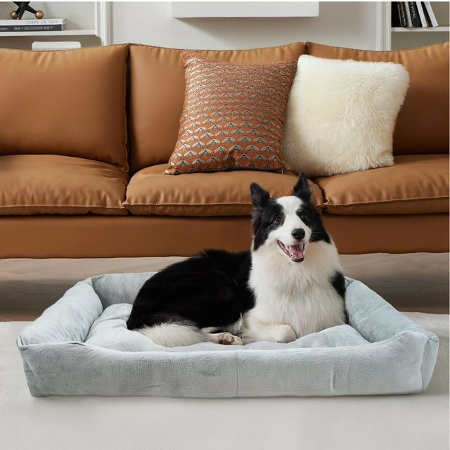 Sytopia Large Dog Bed, Comfortable Washable Dog Beds for Large and ...