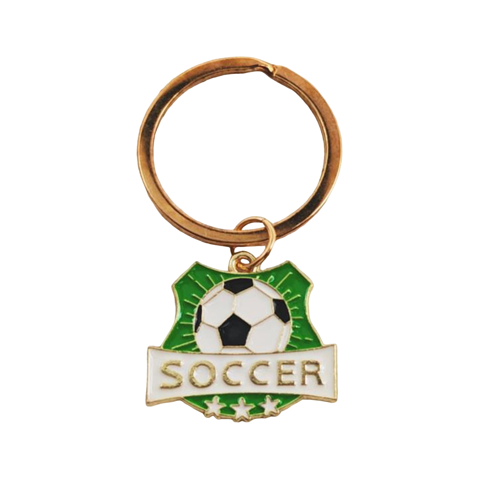 Syznb 1 Pc 2026 World-Cup Football Keychain, Minimalist Metal Soccer ...