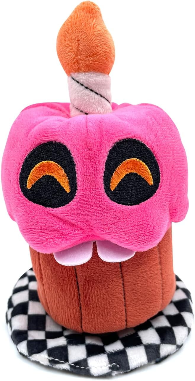 Syznb FNAF Cupcake Plush 6IN Shoulder Rider, Collectible Soft Magnetic ...