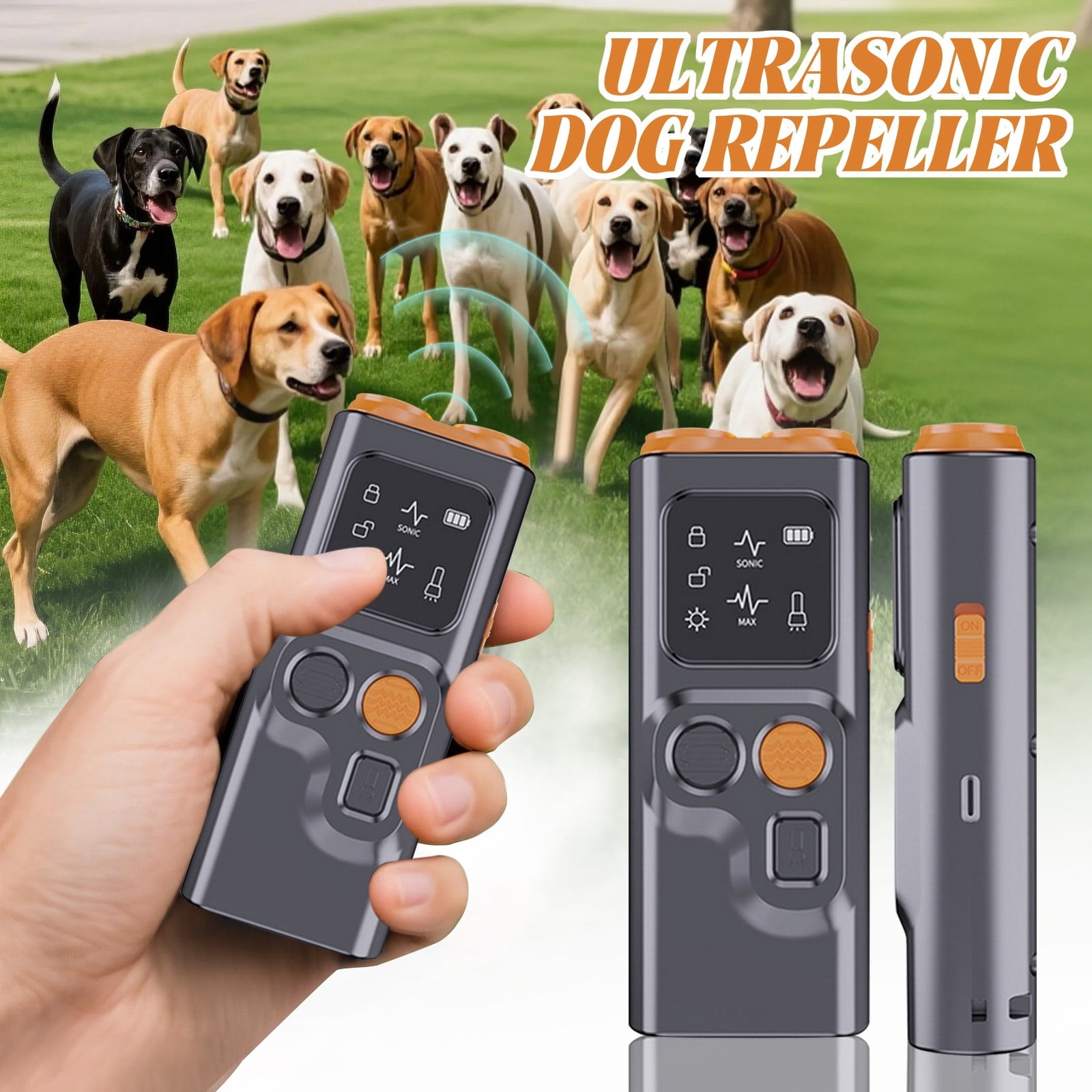 Syznb Ultrasonic Dog Repeller, 2024 Upgrade Anti Barking Devices Super ...
