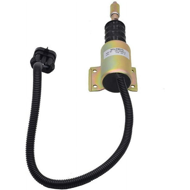 Sz Machparts 12V Fuel Shutoff Solenoid Valve 1813868C1 Fits for ...