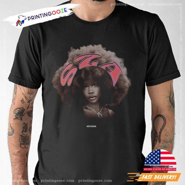 Sza American Singer Sos Album Graphic Tee - Walmart.com